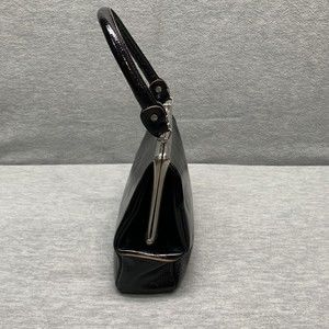 Unbranded | Bags | Vintage Black Patent Leather Snap Closure One Handle ...